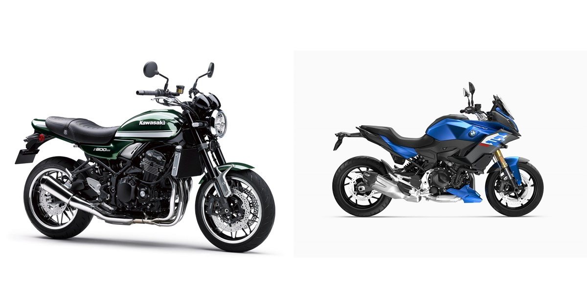 Kawasaki Z900 RS 2022 vs BMW F 900 XR 2024