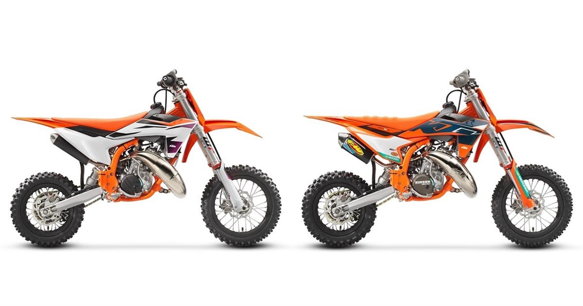 KTM 50 SX 2025 vs KTM 50 SX FACTORY EDITION 2025