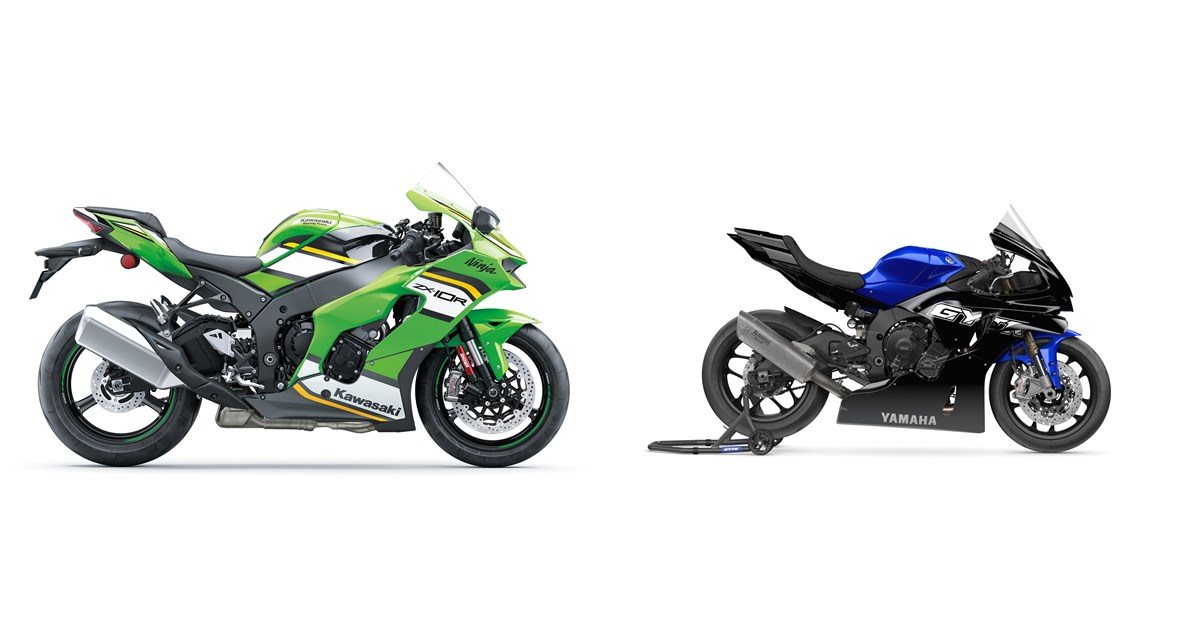 Kawasaki Ninja ZX-10R 2025 vs Yamaha R1 GYTR 2025