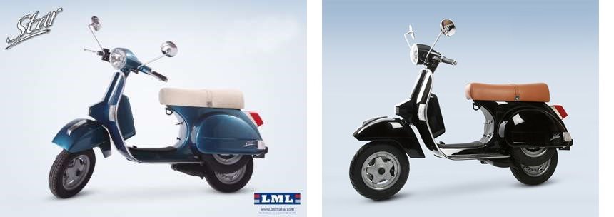 Motorrad Vergleich LML Star 125 4-T 2012 vs. LML Star 125 4-T 2017