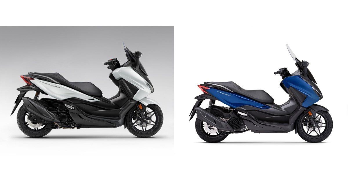 Honda Forza 350 2025 vs Honda Forza 125 2024