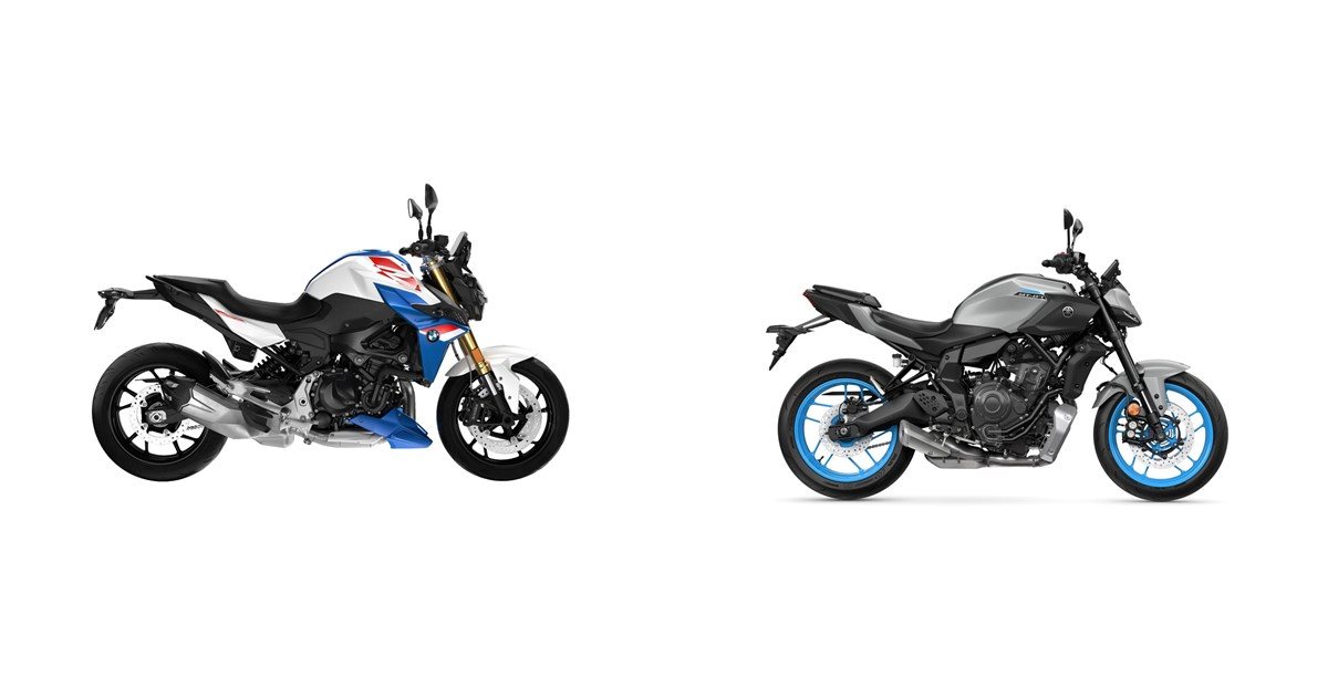 BMW F 900 R 2024 vs Yamaha MT-07 2025