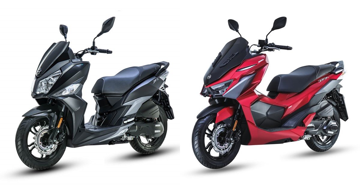 Motorrad Vergleich Sym Jet 14 125 2024 vs. Sym Jet X 125 2025