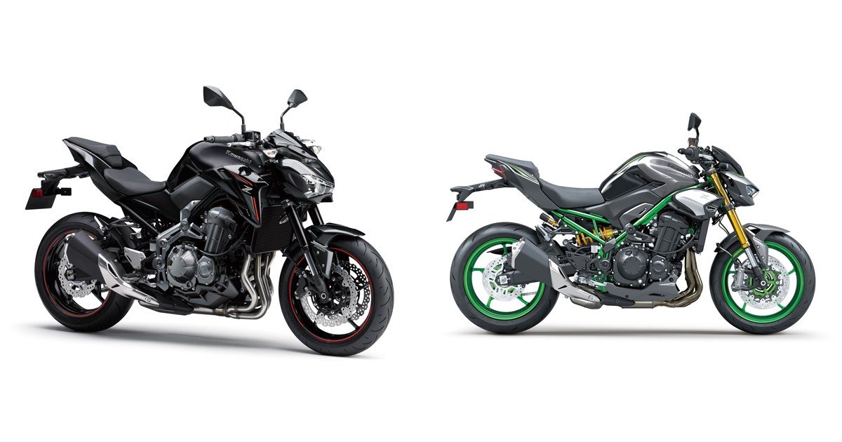 Kawasaki Z900 70kW 2018 vs Kawasaki Z900 SE 2025