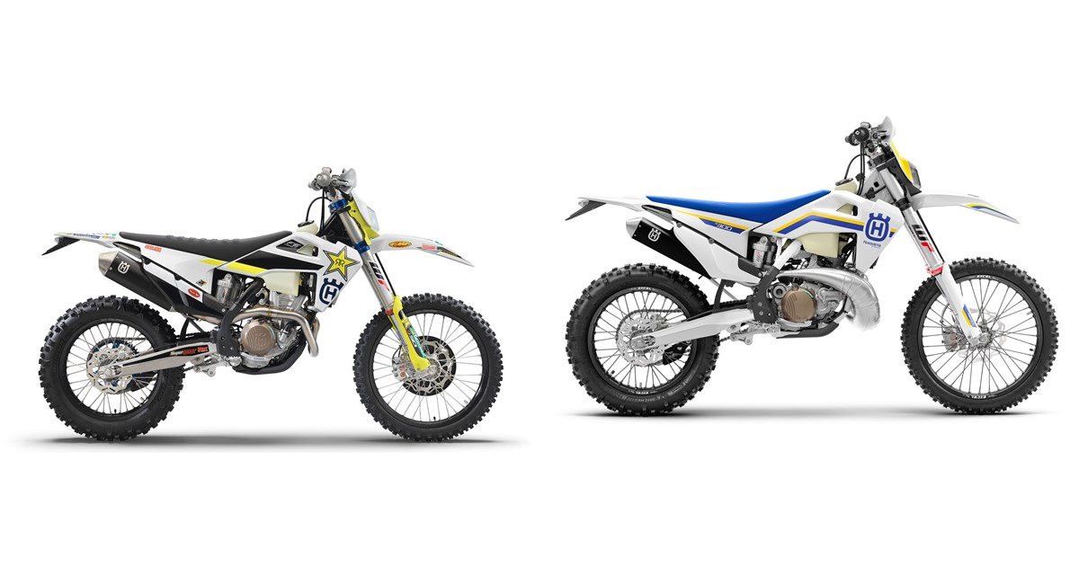 Husqvarna FE 350 Rockstar Edition 2021 vs Husqvarna TE 300 Heritage 2023