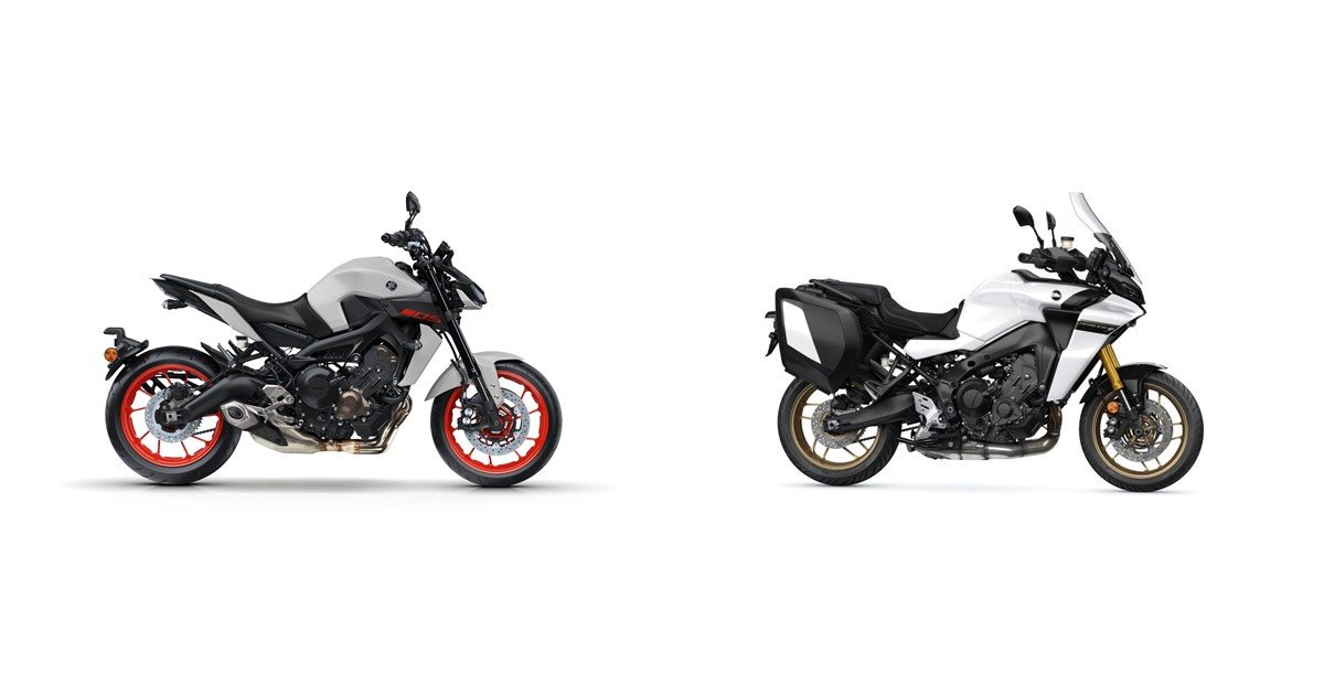 Comparaison des motos Yamaha MT-09 2019 VS. Yamaha Tracer 9 GT 2024