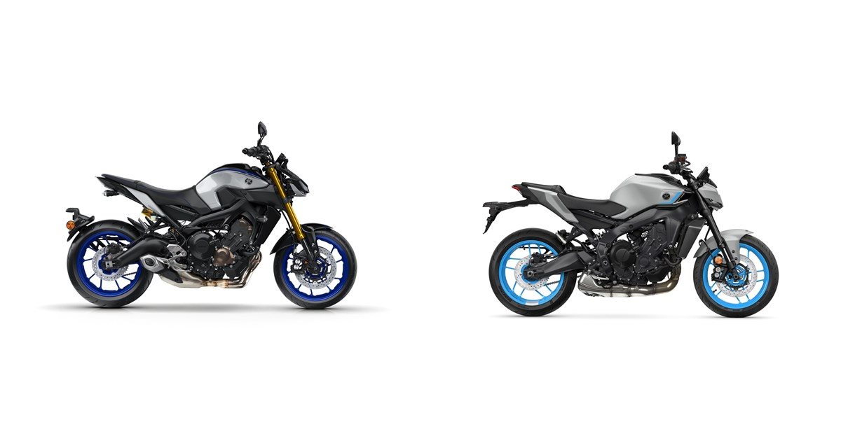 Motorrad Vergleich Yamaha MT-09 SP 2020 vs. Yamaha MT-09 2025