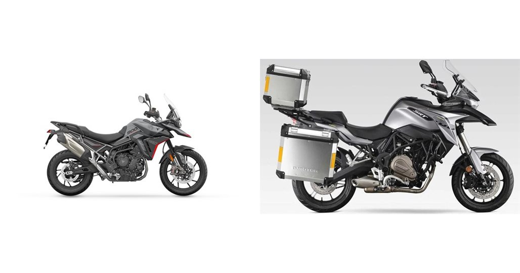Triumph Tiger 900 GT Pro 2025 vs QJ Motor SRT 700 2023