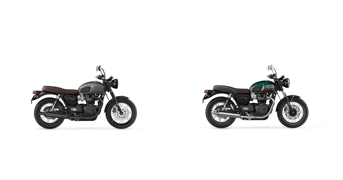 Triumph Bonneville T120 Black 2025 vs Triumph Bonneville T100 2024