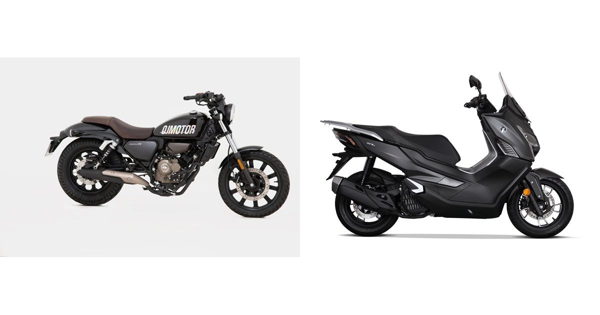 QJ Motor SRV 125 2023 vs Voge SR1 125i ABS 2024