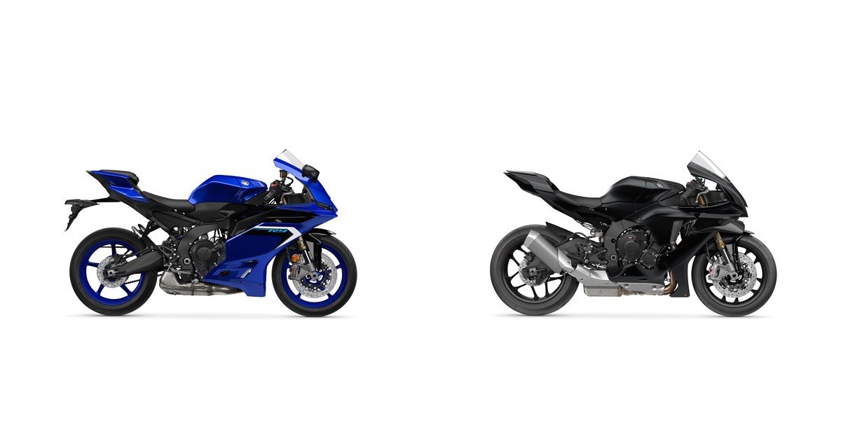 Yamaha R9 2025 vs Yamaha R1 RACE 2025