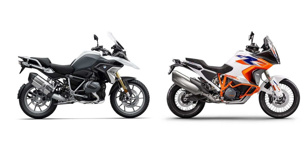 BMW R 1250 GS 2021 vs KTM 1290 Super Adventure R 2024