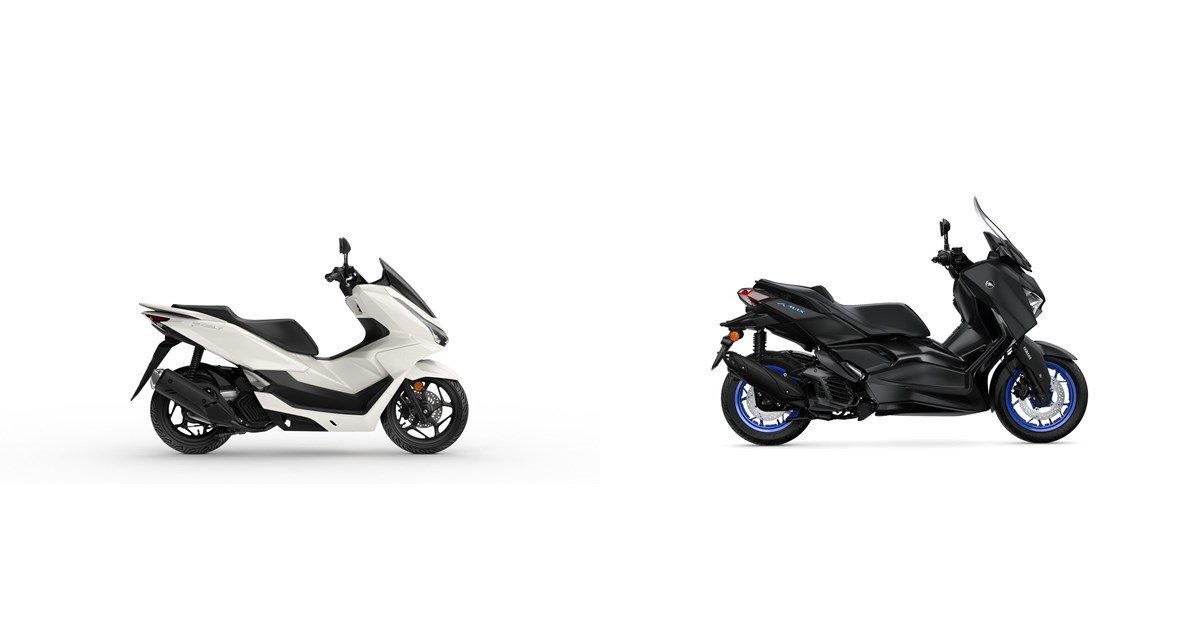 Honda PCX125 2025 vs Yamaha XMAX 125 2025
