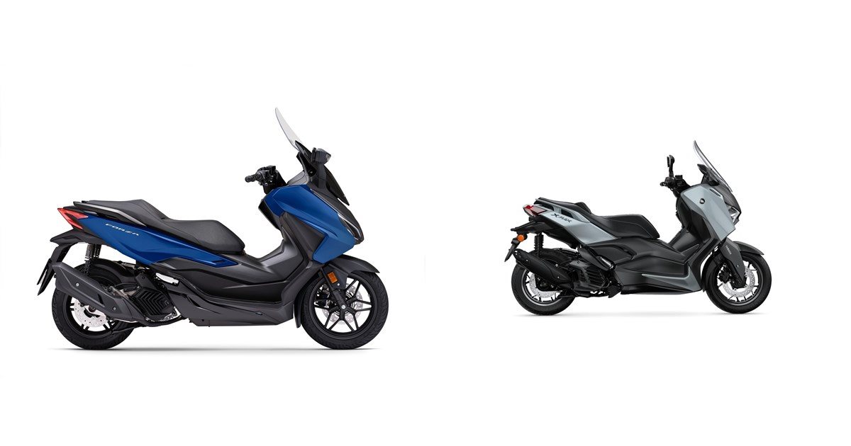Honda Forza 125 2024 vs Yamaha XMAX 125 Tech MAX+ 2025
