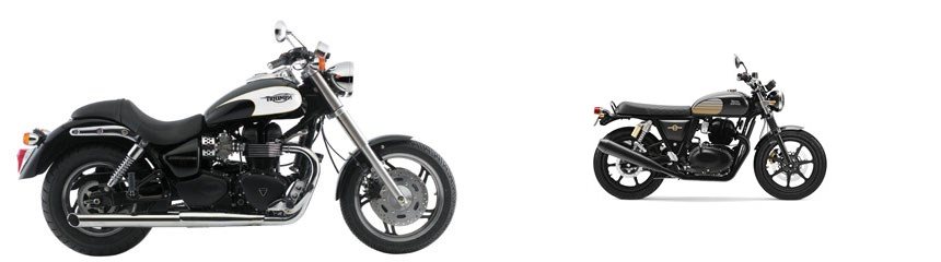 Triumph Speedmaster 2009 vs Royal Enfield Interceptor 650 2024