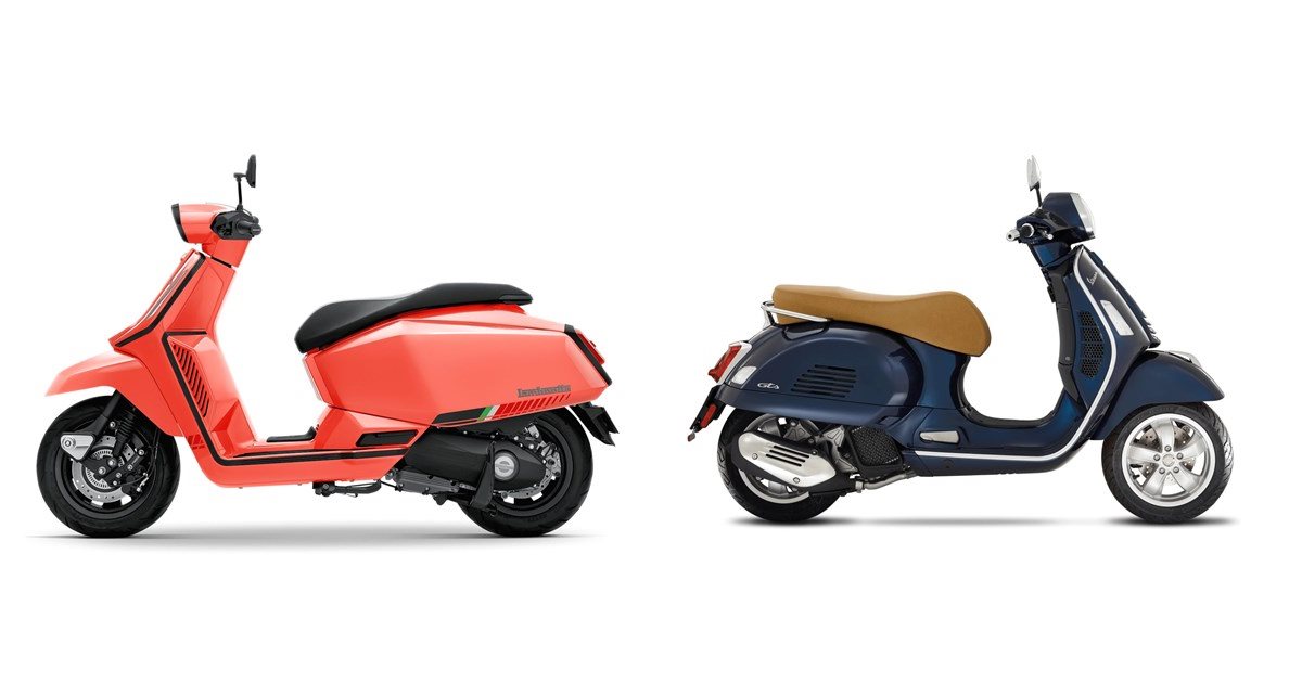 Motorrad Vergleich Lambretta X125 2025 vs. Vespa GTS 125 2022