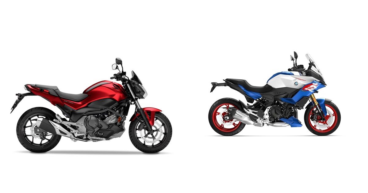 Honda NC750S DCT 2020 vs BMW F 900 XR 2025