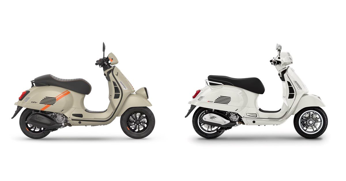 Motorrad Vergleich Vespa GTV 310 2025 vs. Vespa GTS 310 Super 2025