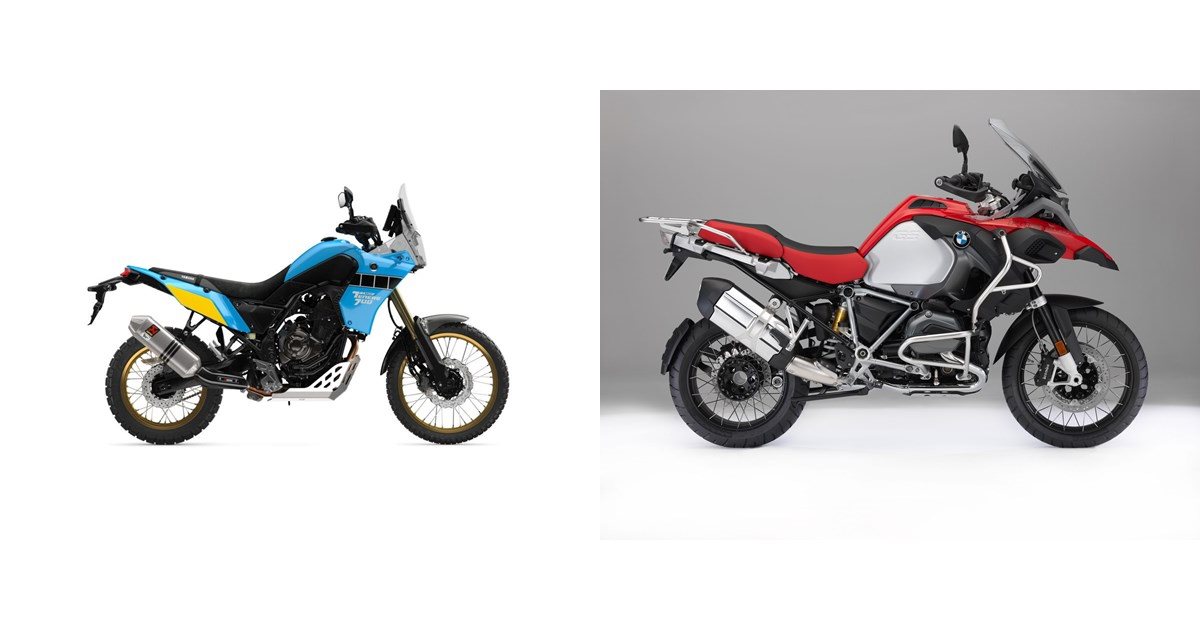 Motorrad Vergleich Yamaha Tenere 700 Rally Edition 2021 vs. BMW R 1200 ...