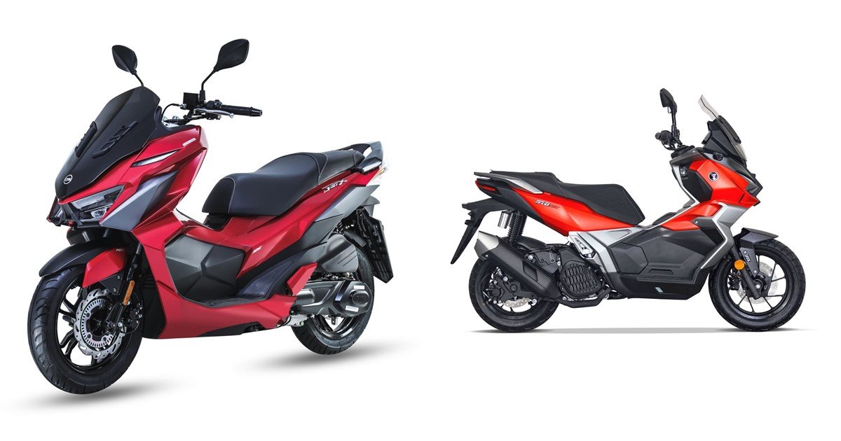 Motorrad Vergleich Sym Jet X 125 2025 vs. Voge SR1 ADV 125 ABS TCS 2025