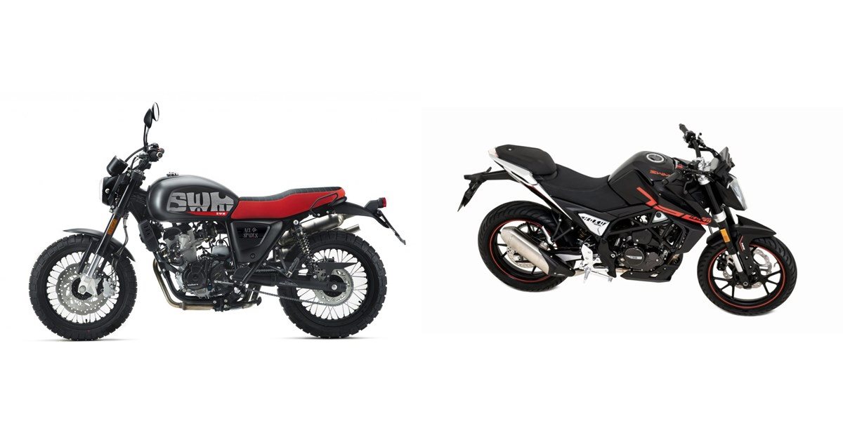 SWM Ace of Spades 125 2020 vs SWM Hoku 125 2024