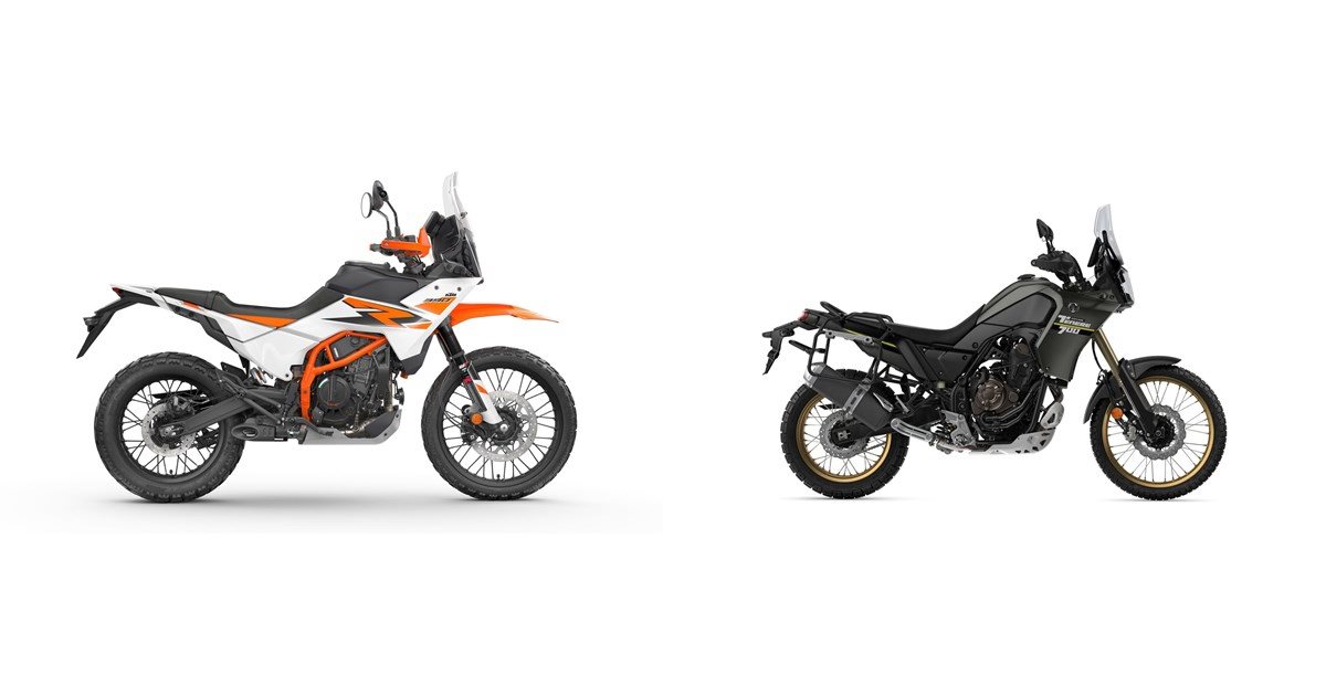 KTM 390 Adventure R 2025 vs Yamaha Tenere 700 Explore Edition 2024