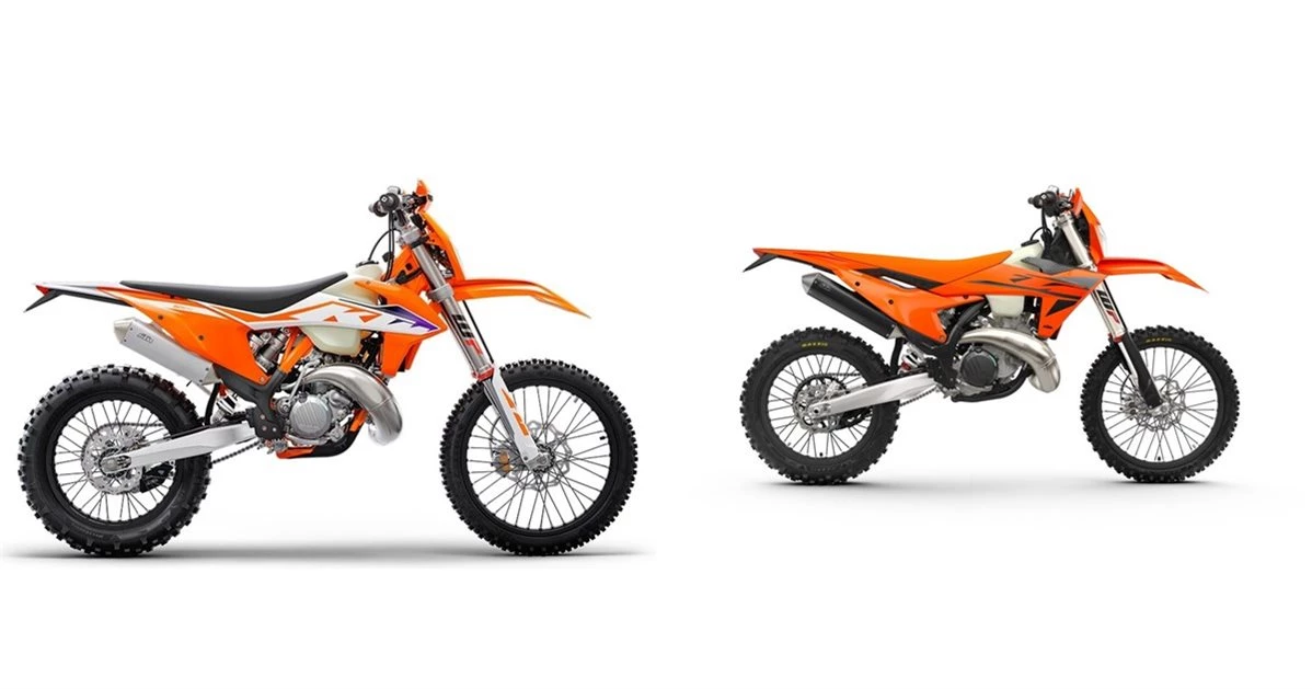 KTM 150 EXC TPI 2023 vs KTM 250 EXC 2025