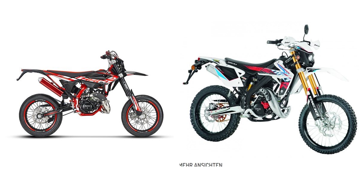 Beta RR 50 Motard Track 2024 vs Rieju MRT Cross Pro 50 2020