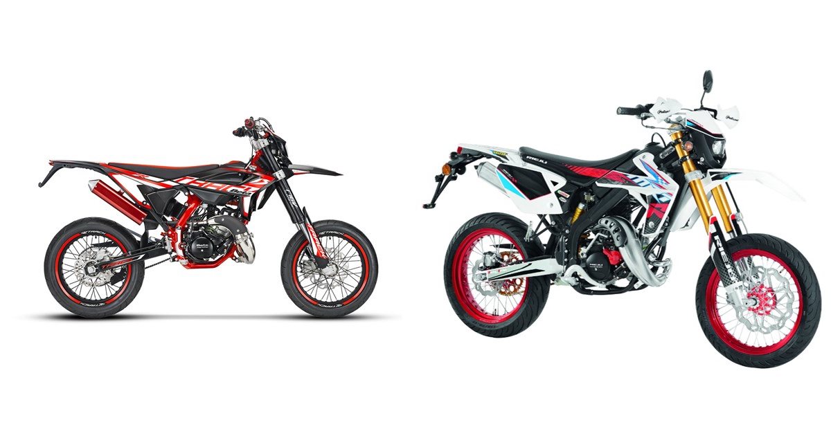 Beta RR 50 Motard Track 2024 vs Rieju MRT Pro Supermoto 50 2020