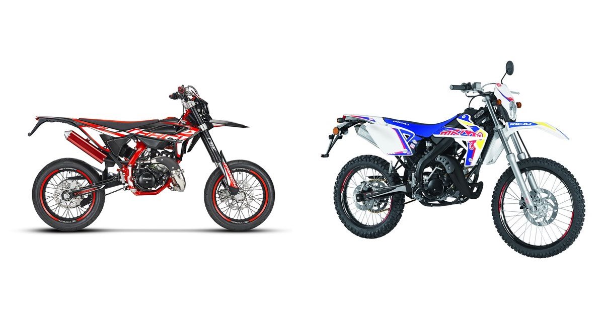 Beta RR 50 Motard Track 2024 vs Rieju MRT Freejump 50 Cross 2020