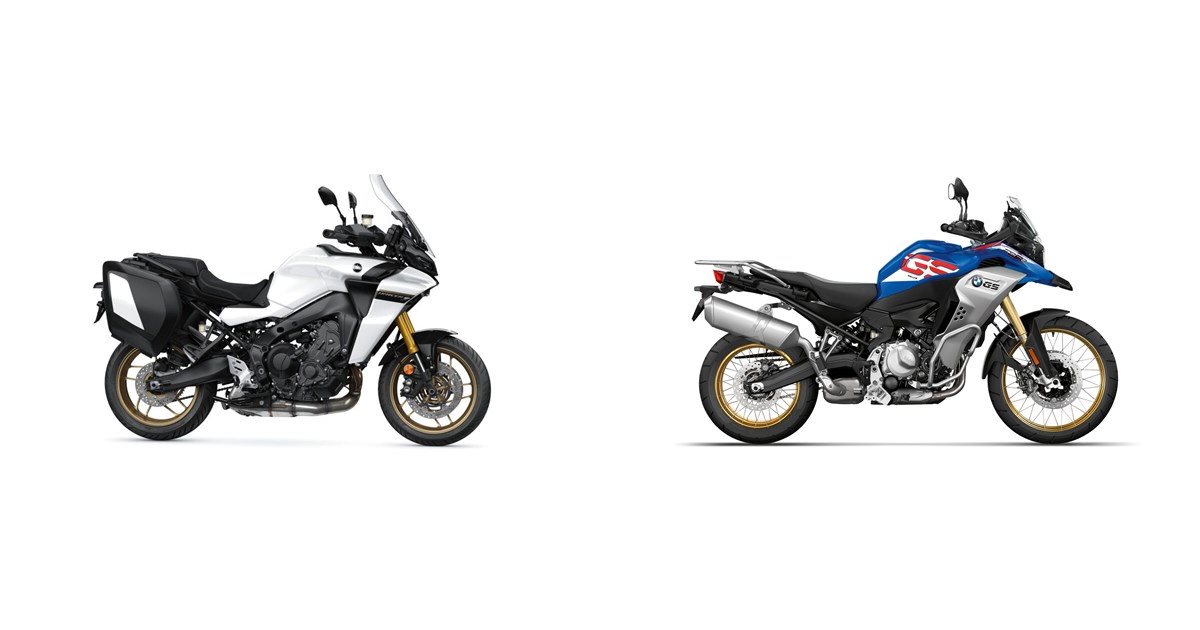 Motorrad Vergleich Yamaha Tracer 9 GT 2023 vs. BMW F 850 GS Adventure 2019