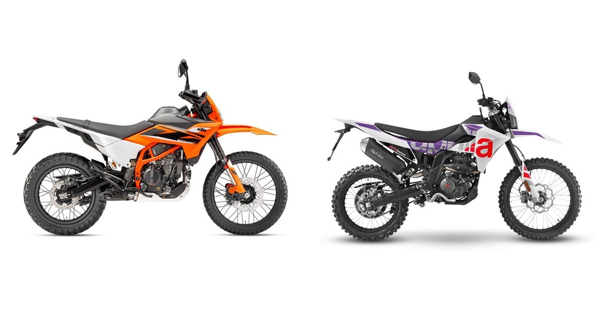 KTM 125 Enduro R 2025 vs Aprilia RX 125 2025