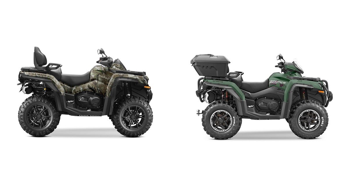 CFMOTO CFORCE 850 L DLX EPS 2023 vs CFMOTO CFORCE 1000 Overland 2024