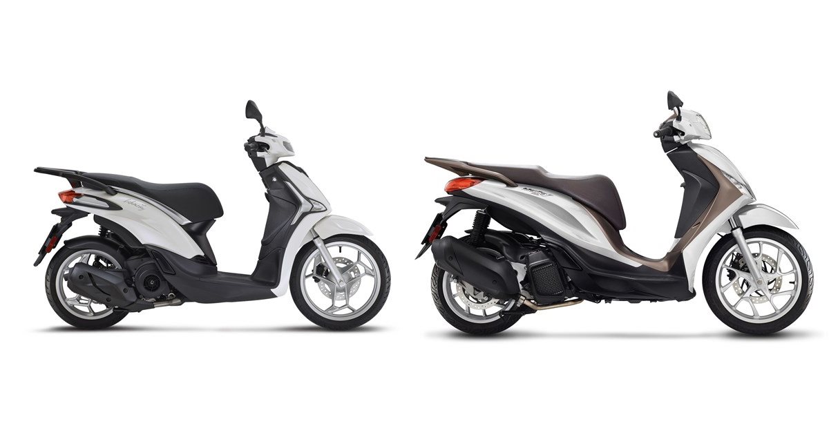 Motorrad Vergleich Piaggio Liberty 125 2025 vs. Piaggio Medley 125 2025