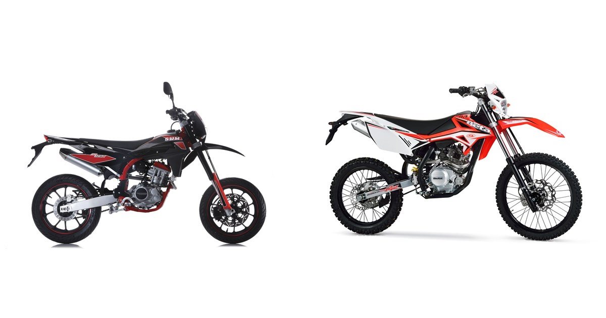 Motorrad Vergleich SWM SM 125 R 2017 vs. Beta RR Enduro 4T 125 AC 2015