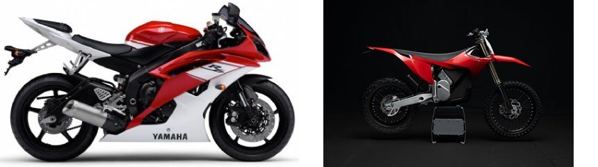 Motorrad Vergleich Yamaha YZF-R6 2009 vs. Stark Future Varg EX 2025