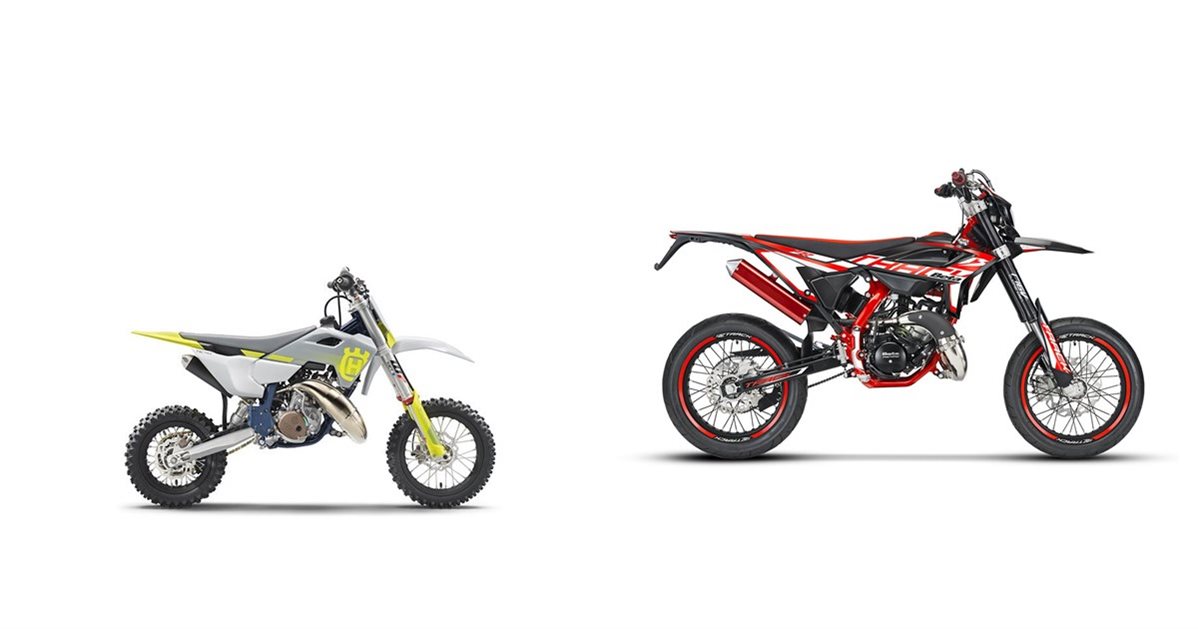 Husqvarna TC 50 2025 vs Beta RR 50 Motard Track 2024