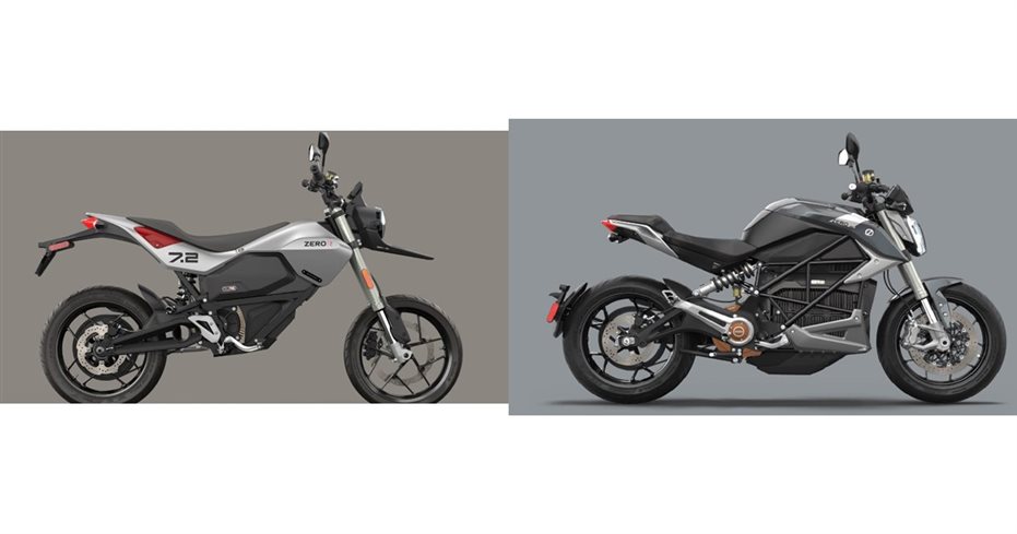 Motorrad Vergleich Zero FXE 2022 vs. Zero SR/F 2022