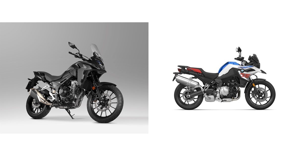 Motorrad Vergleich Honda CB500X 2019 vs. BMW F 750 GS 2023