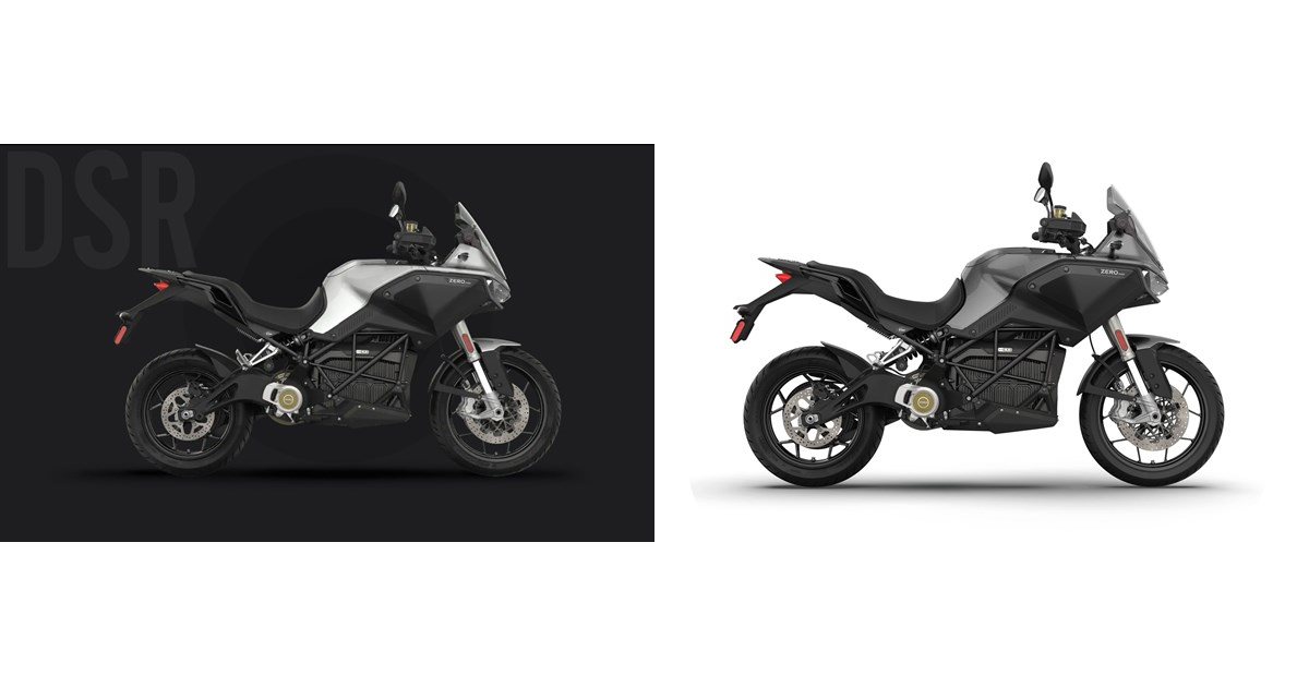 Motorrad Vergleich Zero DSR 2024 vs. Zero DSR 2025
