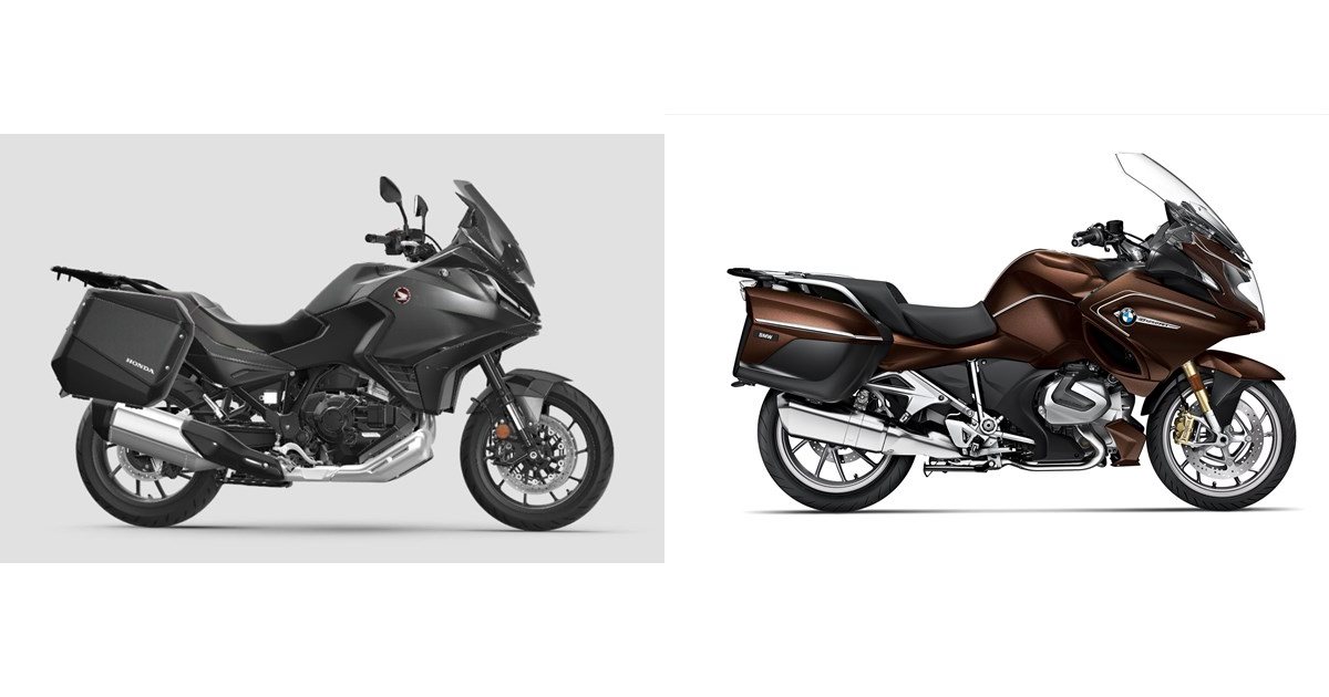 Motorrad Vergleich Honda NT1100 DCT 2024 vs. BMW R 1250 RT 2020