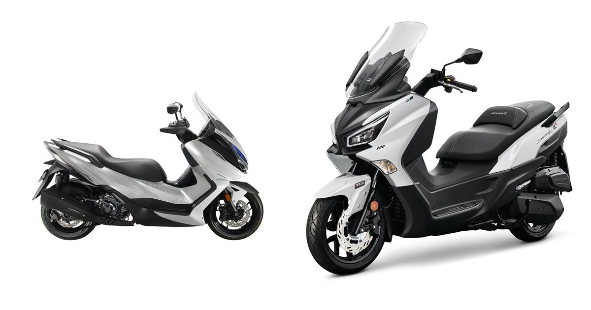 Zontes 350 E 2025 vs Sym Joymax Z+ 300i 2025