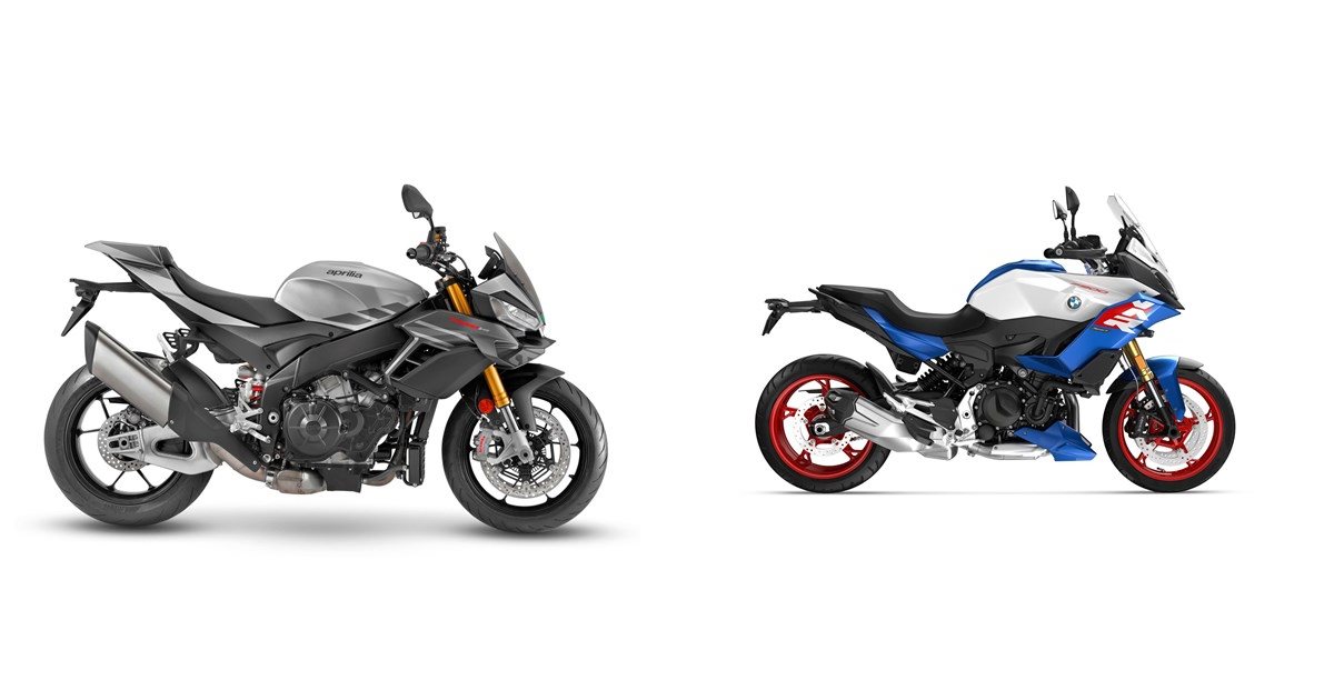 Motorrad Vergleich Aprilia Tuono V4 1100 2025 vs. BMW F 900 XR 2025