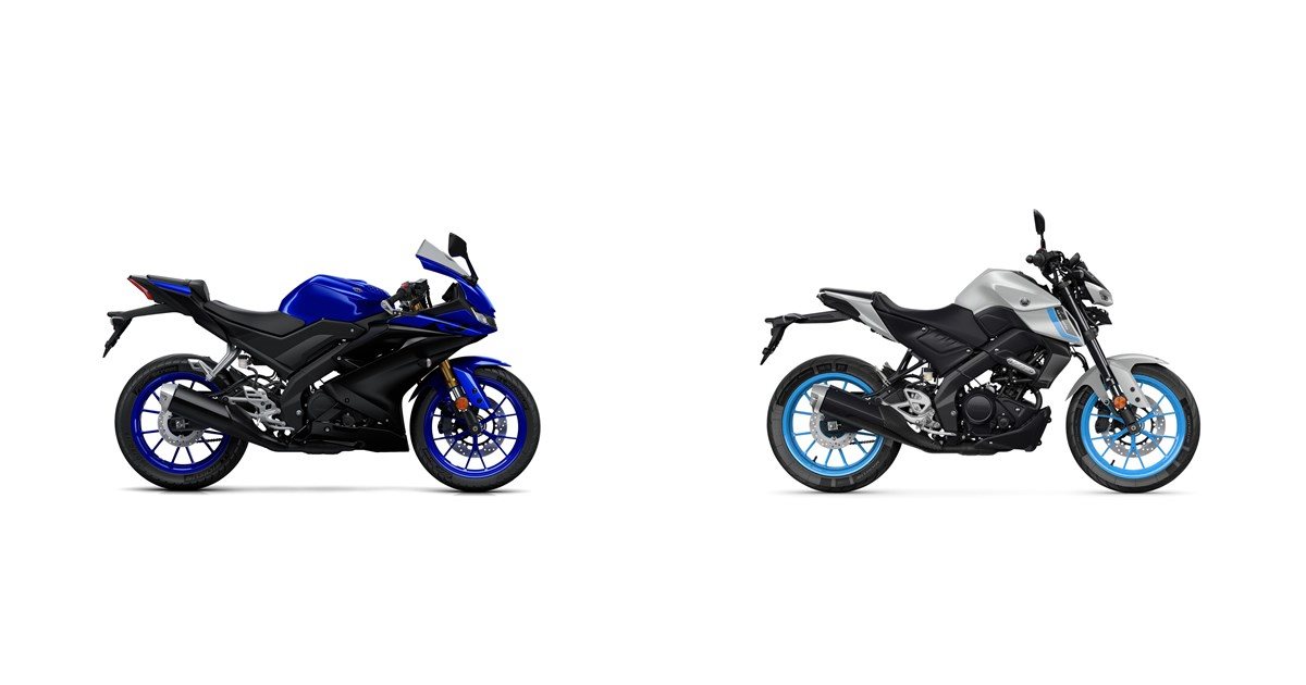 Yamaha R125 2019 vs Yamaha MT-125 2025