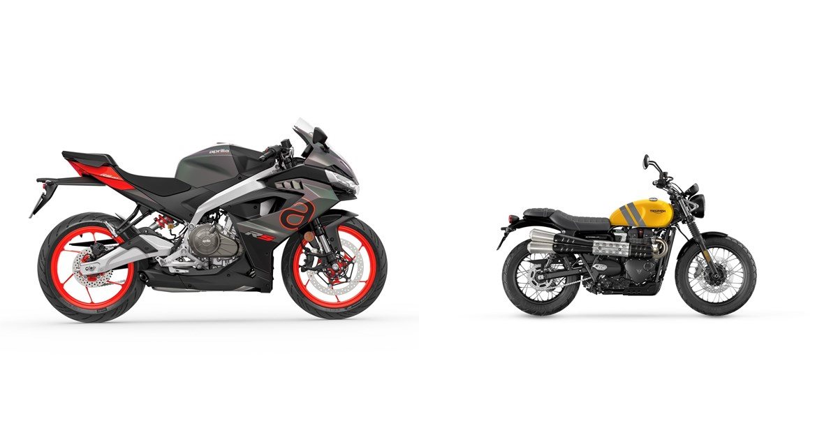 Aprilia RS 457 2025 vs Triumph Scrambler 900 2025