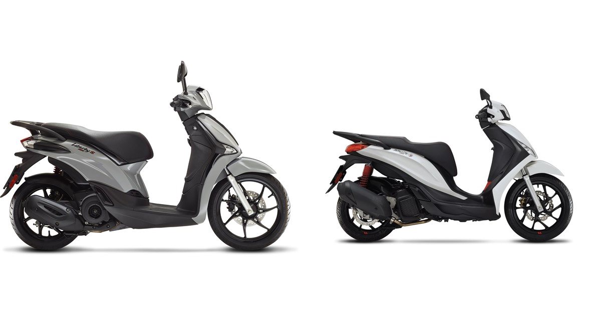 Motorrad Vergleich Piaggio Liberty 125 S 2021 vs. Piaggio Medley 125 S 2025