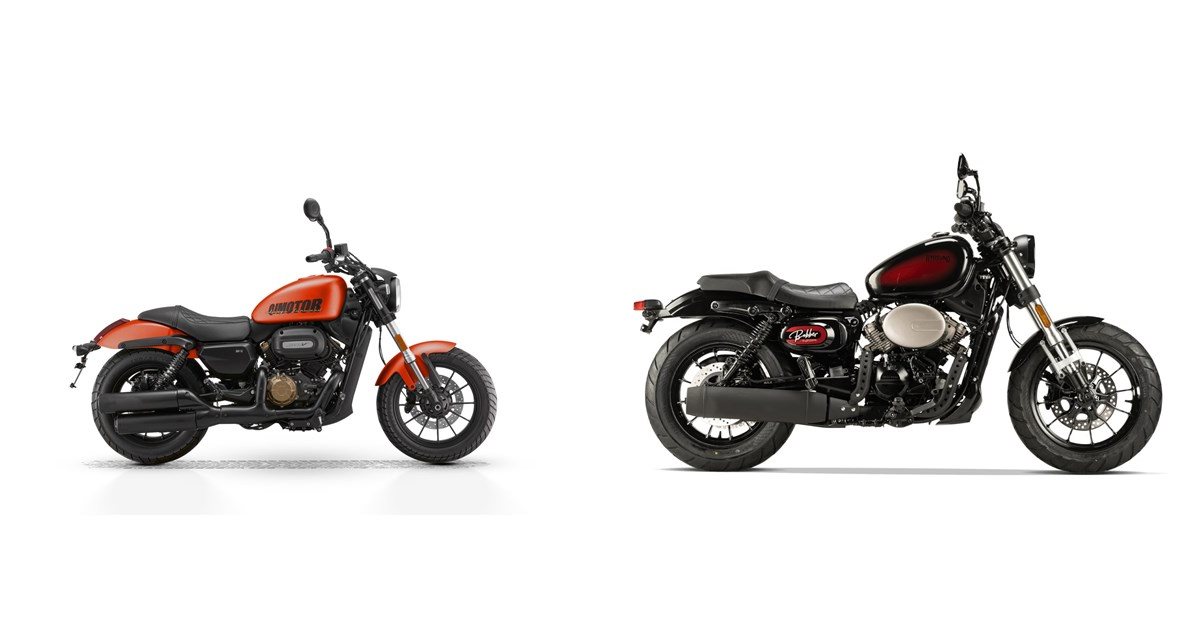 Motorrad Vergleich QJ Motor SRV12 2025 vs. Hyosung GV 125i S Aquila EVO ...