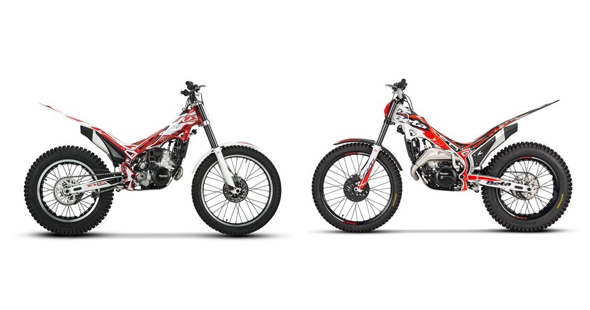 Motorrad Vergleich Beta Evo 300 2T 2017 vs. Beta Evo 300 2T 2020