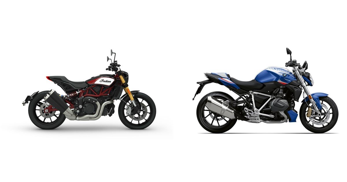 Indian FTR 1200 S 2020 vs BMW R 1250 R 2023