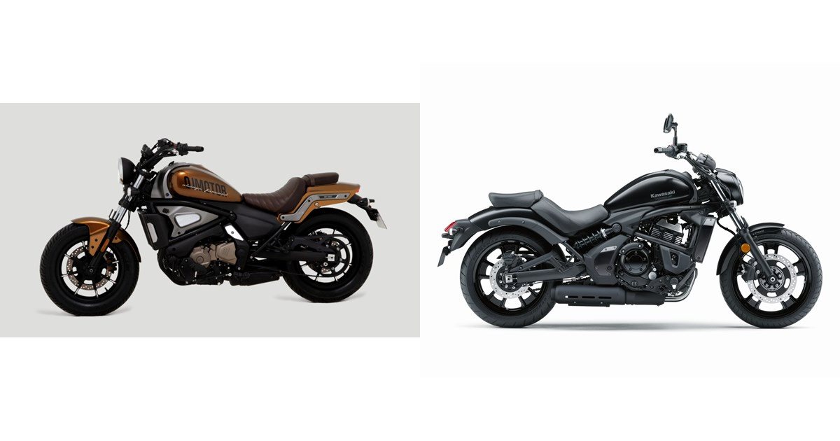 QJ Motor SRV 550 ST 2023 vs Kawasaki Vulcan S 2018